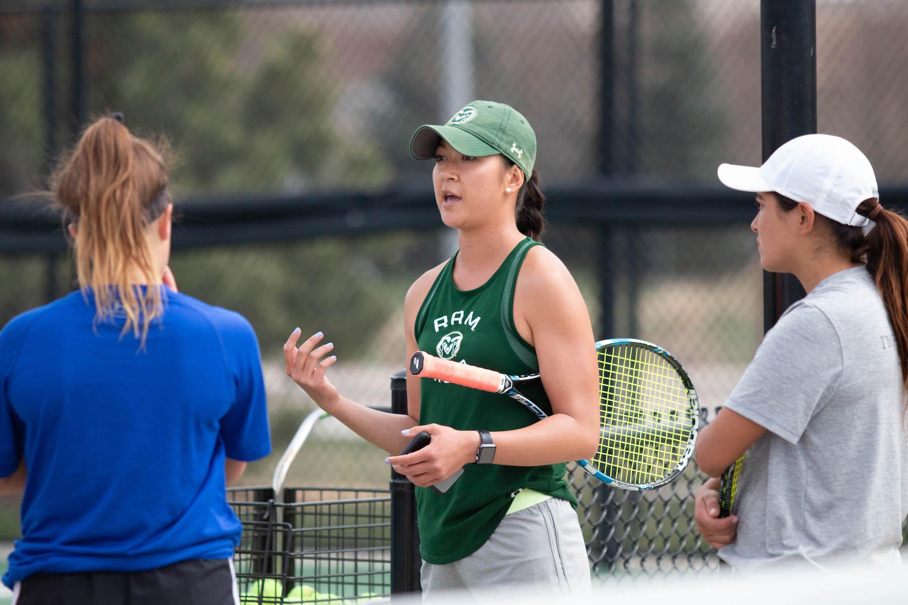 Erica Medlin breaking the glass ceiling on CSU tennis coaching staff