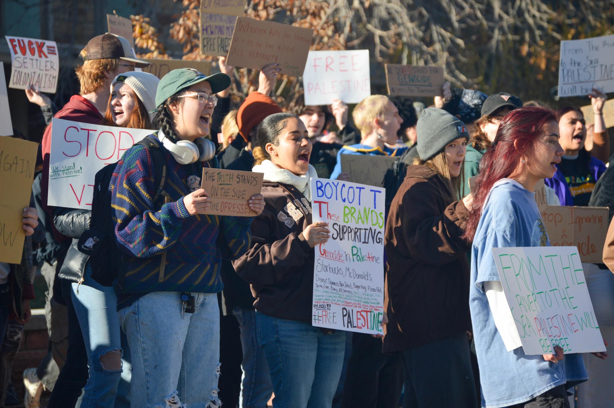CSU student protest calls for ceasefire in Gaza - The Rocky Mountain ...